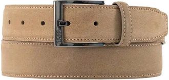 HUGO BOSS Herren G&uuml;rtel beige Nubuk