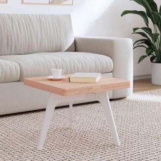 vidaXL Dessus de table 50x50x4 cm carr&eacute; bois massif de h&ecirc;tre vidaXL