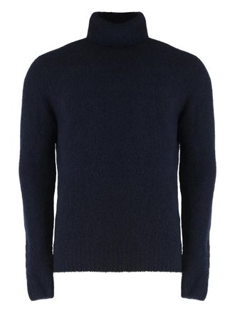 Moorer pull Gordon-CLO &agrave; col roul&eacute; - Bleu