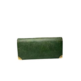 Givenchy Portefeuille Vintage Pre-owned - Femme - Pre-owned - Vert - Taille: ONE Size