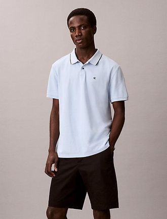 Calvin Klein Polo en piqu&eacute; de coton