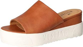 Mustang Jeans Femme 1459-701 Mules, Cognac, 41 EU