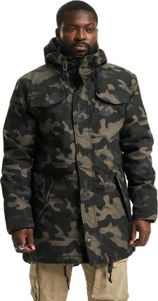 Brandit Marsh Lake Teddyparka, Farbe: darkcamo, Größe: XXL