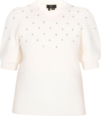 Faina Pullover Frauen cremefarben