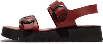 FLY London Fly London Damen SOLB260FLY Sandal, Intense Rust, 41 EU