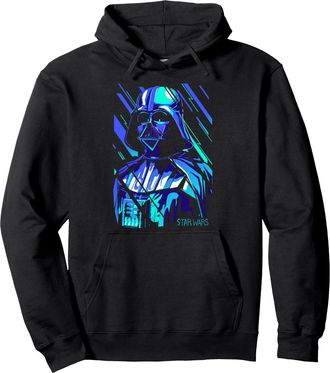 Star Wars Darth Vader Idling In The Matrix Laser-Light Show Pullover Hoodie