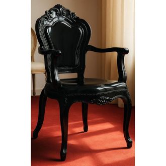 Biscottini International Chaises en polycarbonate Fauteuil en plastique dextérieur Chaise de Cuisine et Salon Fauteuils de Salle à manger et Chambre
