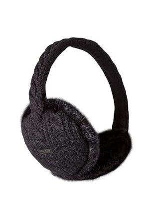 Barts Monique Earmuffs, Cache-Oreilles Femme, Noir (BLACK 0001), Taille unique (Taille fabricant: UNI)