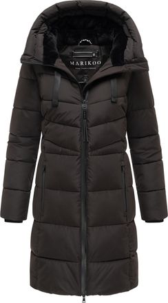 Marikoo Damen Winterjacke Natsukoo - warm, mit Teddyfell & Kapuze