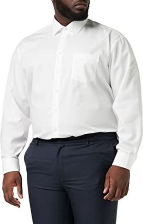 Seidensticker Chemise business homme Seidensticker - coupe confort - sans repassage - col Kent - manches longues - 100 % coton