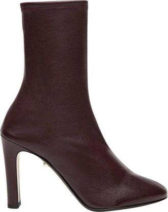 Alev&igrave; Bottines en Nappa Stretch - Femme - Chaussures - Brun - Taille: 37 EU