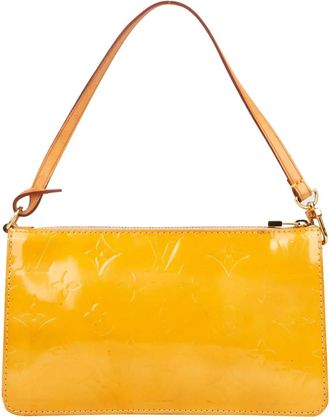 Louis Vuitton Crossbody Bags - Louis Vuitton Vernis Monogram Lexington Pochette H - Gr. unisize - in Gelb - f&uuml;r Damen