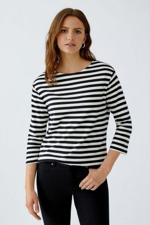 Oui Langarmshirt SOLEILA