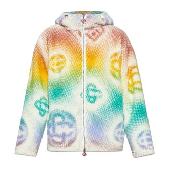 Casablanca Halftone Monogram Fleece Jacket - - Jackets - Herren - Mehrfarbig - 2XL