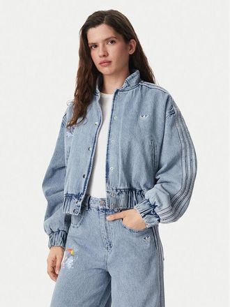 adidas Jeansjacke Care Bear KQ6747 Blau Regular Fit
