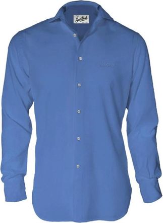 MC2 Saint Barth Homme, Chemises, Bleu, Taille: XL Chemise Ice
