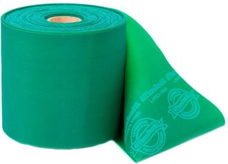Theraband Latexfreies &Uuml;bungsband 45 m 45 cm, Gr&uuml;n | Schwer, OneSize
