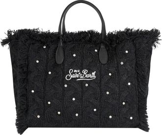 MC2 Saint Barth Femme, Sacs, Noir, Taille: ONE Size Borsa Colette Wool