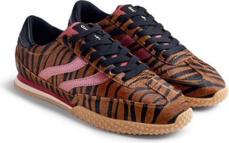 Gioseppo HALSTAD Leder-Sneaker mit Tierdruck, Leopard, 36 EU
