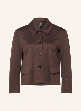 Marc Cain Kastenjacke Aus Jersey braun