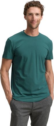 Tom Tailor Herren 1047806 Slim Fit T-Shirt mit Stretch, 14171-Jasper Green, L