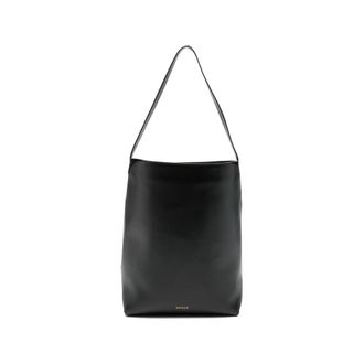 Neous Thea Schultertasche mit Eins&auml;tzen - - Bags - Damen - Schwarzk - ONE SIZE