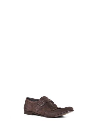 Churchs Mens Loafers Shangai Buckle Brown Calf Leather