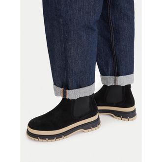 Tamaris Klassische Stiefeletten Tamaris 1-25808-45 Schwarz