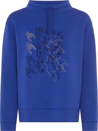 Olsen Sweatshirt, mit Stehkragen und Tunnelzug im Kragen