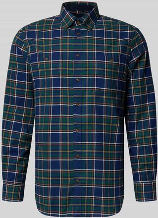 Christian Berg Regular Fit Freizeithemd mit Button-Down-Kragen