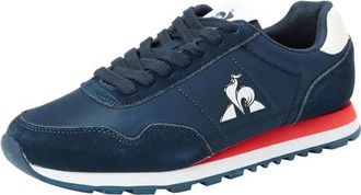 Le Coq Sportif Mixte Astra_2 Racine Accueil Homme Chaussures-Homme Baskets-et-Sneakers, Dress Blue Fiery Red, 42 EU