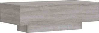 vidaXL Vidaxl - Couchtisch Grau Sonoma 100x49,5x31 cm Holzwerkstoff