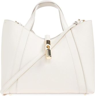 Furla Femme, Sacs, Beige, Taille: ONE Size Goccia Small Shopper Bag
