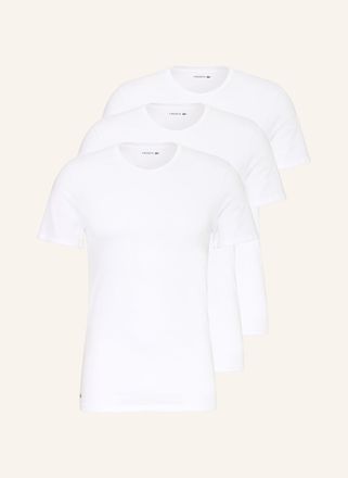 Lacoste 3er-Pack T-Shirts weiss