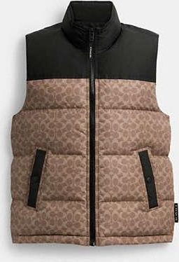 Coach Signature-Daunenweste aus recyceltem Polyester