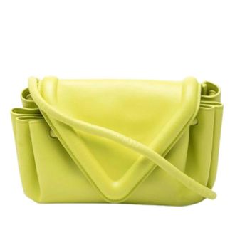 Bottega Veneta Sac &agrave; bandouli&egrave;re vintage Pre-owned - Femme - Pre-owned - Jaune - Taille: ONE Size