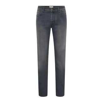 Jacob Cohen Dunkelgraue Slim Fit Jeans - - Jeans - Herren - Grau - W30
