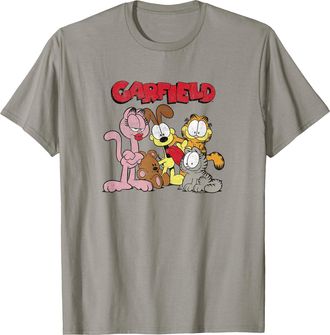 Garfield Group Shot Garfield Crew T-Shirt