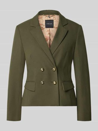 Marc Cain Slim Fit Blazer mit Reverskragen und Pattentaschen