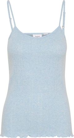 Saint Tropez Femme, Tops, Bleu, Taille: 36 FR GruSZ Top