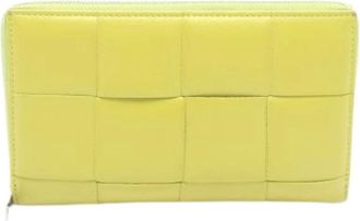 Bottega Veneta Portefeuille long Pre-owned vintage (bi-pli) - Femme - Pre-owned - Vert - Taille: ONE Size