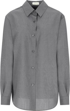 Magda Butrym Femme, Blouses et Chemises, Gris, Taille: 36 FR Chemise boutonn&eacute;e