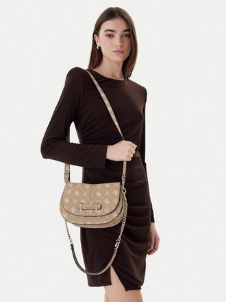 Guess Handtasche Guess Carrie Logo HWGP98 98200 Beige