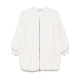 Max Mara Femme, Vestes, Blanc, Taille: 38 FR Cirino Jacket