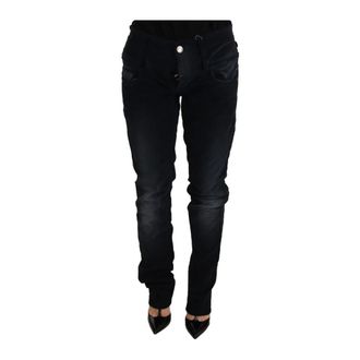 Acht Acht, Femme, Jeans, Noir, Taille: W26 Jeans Slim-fit