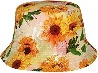 Generic Mode Seau Chapeau Tournesol Chapeaux de Visière Imprimé Bobs Homme pour Hommes Été Femmes