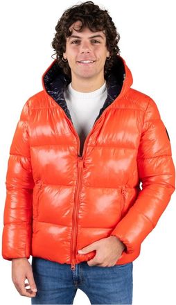 Save The Duck Homme, Vestes, Rouge, Taille: S Edgard Puffer Jacket