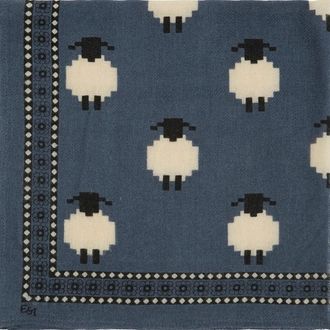 Emile Et Ida Foulard Moutons Laine Emile et Ida