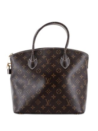 Louis Vuitton sac &agrave; main monogramm&eacute; Lockit Fetish en toile BB - Marron