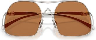 Miu Miu Mua55S Sonnenbrille - - Accessories - unisex - Grau - 57 MM